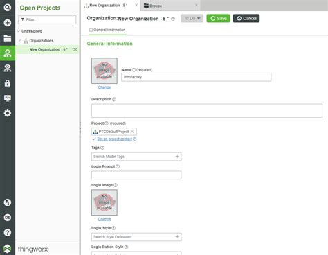 Thingworx Login Page Customization · 이노팩토리 블로그