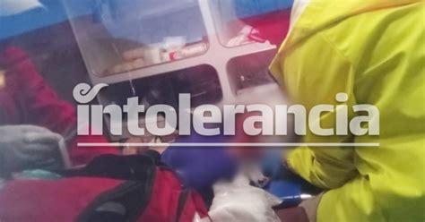 Atiende Protección Civil De Huamantla Mujeres Lesionadas Por Piedras