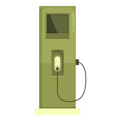Green Electric Vehicle Charging Station Providing Sustainable Power For Eco Friendly
