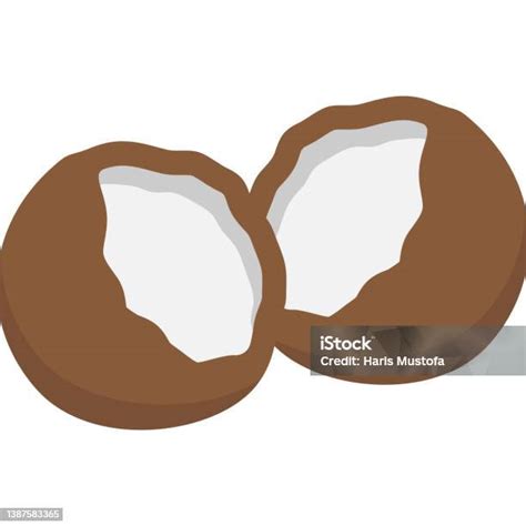 코코넛 아이콘 디자인 템플릿 벡터 격리 일러스트레이션 0명에 대한 스톡 벡터 아트 및 기타 이미지 0명 갈색 과일 Istock