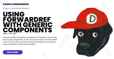 Using Forwardref With Generic Components