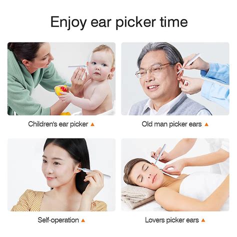 5mp Wireless Smart Mini Camera Wifi Visual Ear Wax Cleaner Spoon