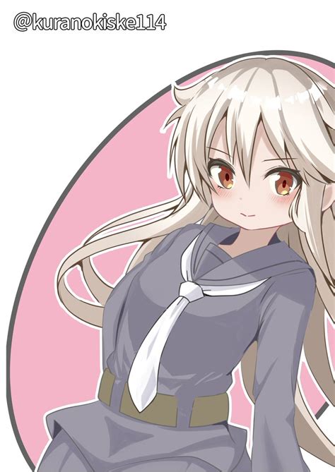 菊月艦これ 「共に行きたい菊月艦これ版深夜の真剣お絵描き60分一本勝負 艦これ版真剣お絵描」くらのきすけのイラスト