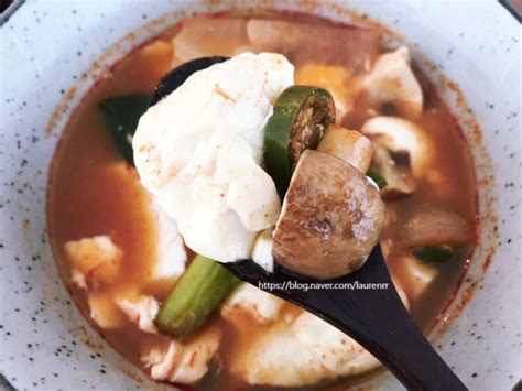 매콤 칼칼한 순두부 찌개