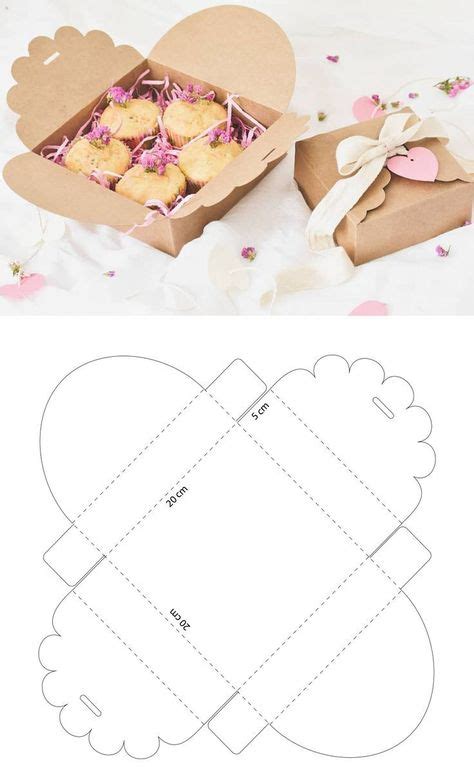 Lila Pyramidenbox Zum Gedenken An Xv Jahre A7a Diy T Box Template