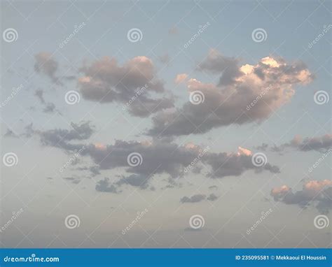 The Blue Cloud Stock Image Image Of White Blue Nature 235095581