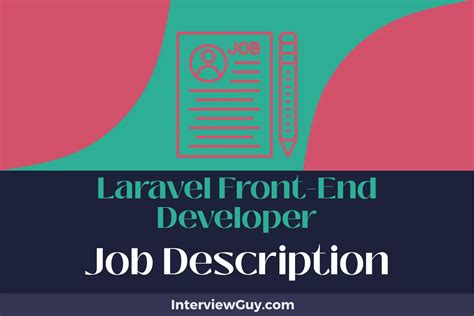 laravel front end developer job description [updated for 2025]