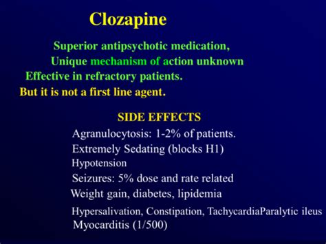 Antipsychotics Flashcards Quizlet