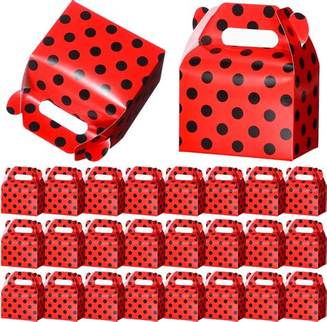 Outus 30 Pieces Ladybug Party Supplies Ladybug Party Favor