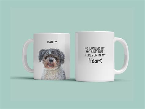 Personalized Dog Portrait Mug Custom Coffee Mug Personalized Etsy