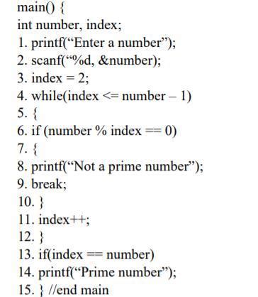 After Considering The Following Program Segment Main Int Number