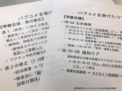 医学教育モデル・コア・カリキュラムを年内公表へ Cbnewsマネジメント