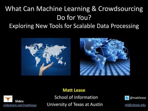 What Can Machine Learning And Crowdsourcing Do For You Exploring New