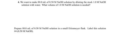 Solved Buffer Solutions Procedure For Preparation Of Buffer Chegg