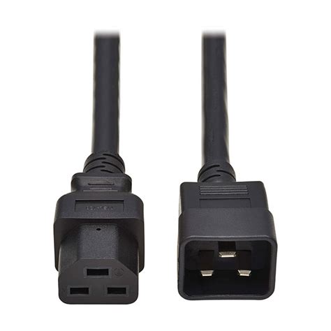 16a C20 Iec To 16a C21 155 Degree High Temperature Socket Black