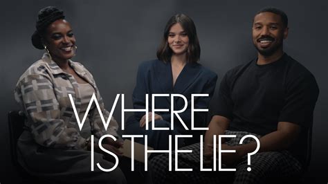Hailee Steinfeld Michael B Jordan And Wunmi Mosaku Take The Hot Seat