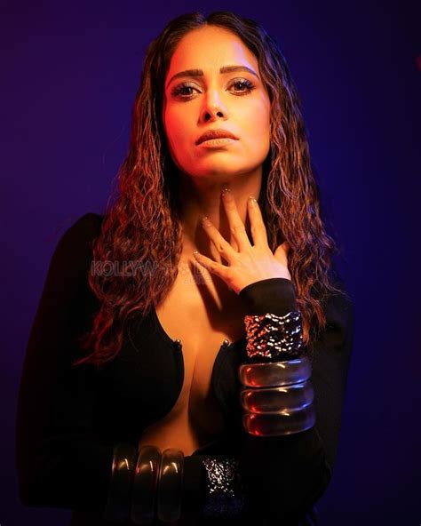 Sizzling Nushrratt Bharuccha Cleavage In A Black Bold Dress Photos Kollywood Zone