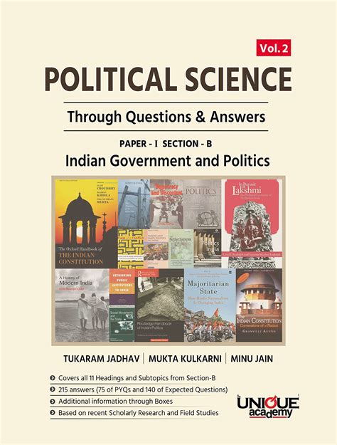 Political Science Through Questions And Answers Vol Paper I