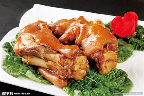 猪蹄摄影图传统美食餐饮美食摄影图库昵图网