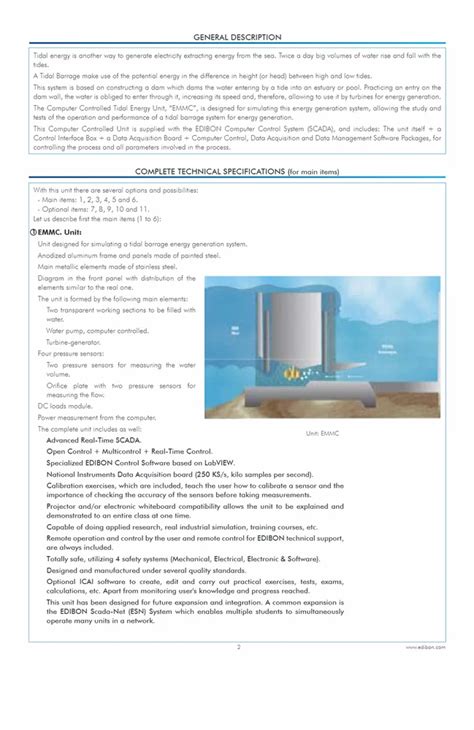 Computer Controlled Tidal Energy Unit At Best Price In Jaipur