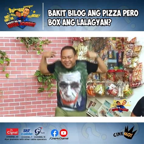 Pizza | Sagot Ka ni Kuya Jobert | CineMo | Bakit box ang lalagyan ng pizza kahit na bilog ang ...