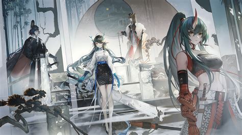 【画质提升】明日方舟 音律联觉 灯下定影 主题壁纸 4k极限画质提升 哔哩哔哩