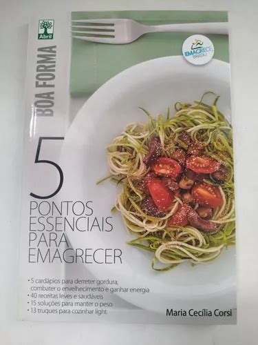 Livro 5 Pontos Essenciais Para Emagrecer MercadoLivre