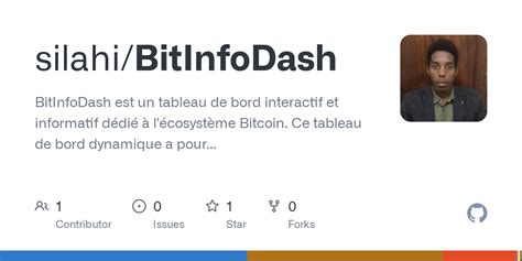 Github Silahi Bitinfodash Bitinfodash Est Un Tableau De Bord