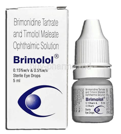 Buy Brimonidine Tartrate Timolol Maleate Generic Combigan Online