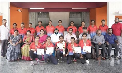 University Athletics Vadakkankulam Sav Sakayadai College Students