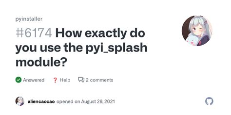 How Exactly Do You Use The Pyi Splash Module · Pyinstaller