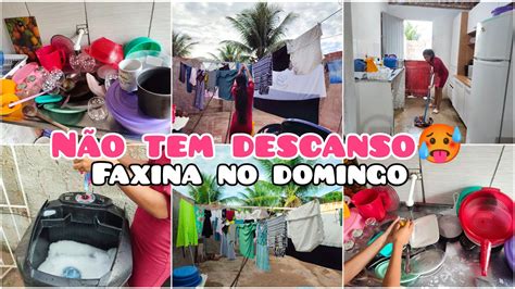LAVEI MUITA ROUPA A 5H DA MANHÃ DIA DE FAXINA NA CASA NÃO PARO UM DIA