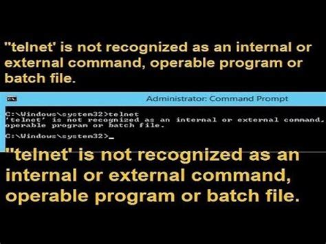 Understanding Telnet Why It S Not Recognized In English