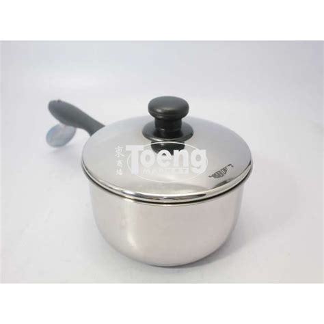 Jual PANCI STAINLESS PRETTY SAUCEPAN W SS LID 18CM MASTER CHEF Shopee