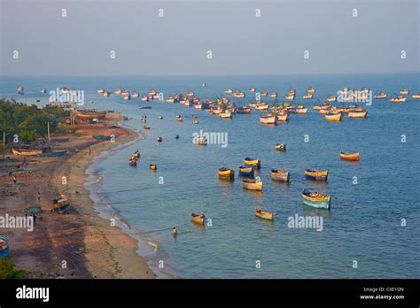 Fishing Harbour Rameswaram Tamil Nadu India Asia Stock Photo Alamy