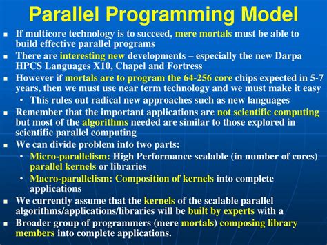 Ppt Multicore Salsa Parallel Programming 20 Powerpoint Presentation Id830038