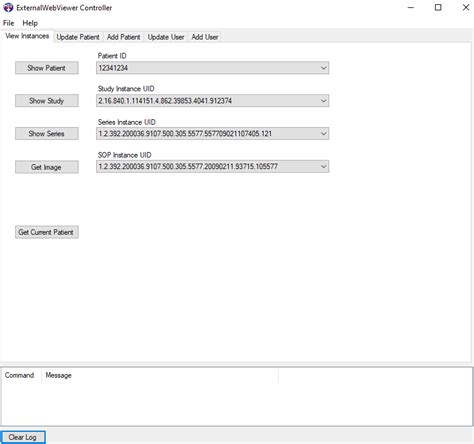 Run The Leadtools Medical Web Viewer External Controller Demo