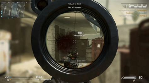 Call Of Duty Ghosts Sniper Scope