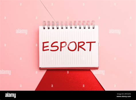 Handwriting Text Esport Business Idea Multiplayer Video Game Played