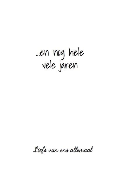 Felicitatie Kaart Verjaardagskaart Originele Kaartje2go