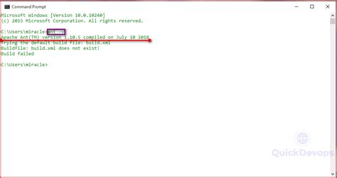 How To Install Apache Ant On Windows System Quickdevops