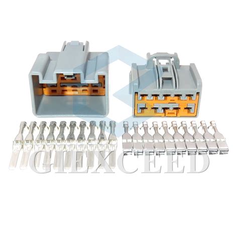 1 Set 10 Pin Auto Parts 7282 6457 40 28 Series Male Female Docking
