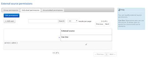Configuring External Sources — Administration 4370 Documentation