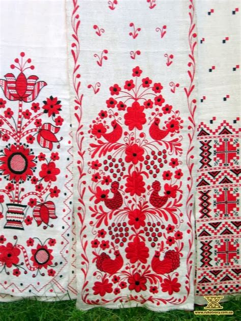 Весільний рушник програма майбутнього подружнього життя Дерево Життя Embroidery Stitch