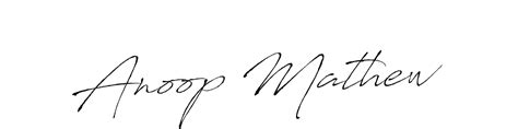97 Anoop Mathew Name Signature Style Ideas Perfect Esignature