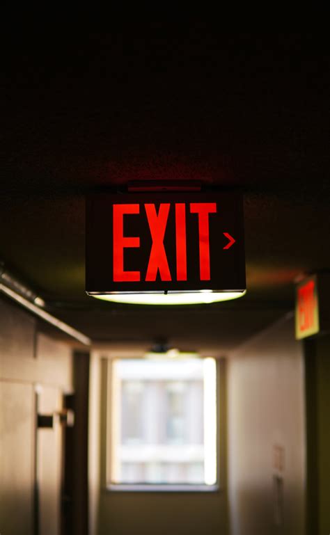 Exit Poster Posters Plug