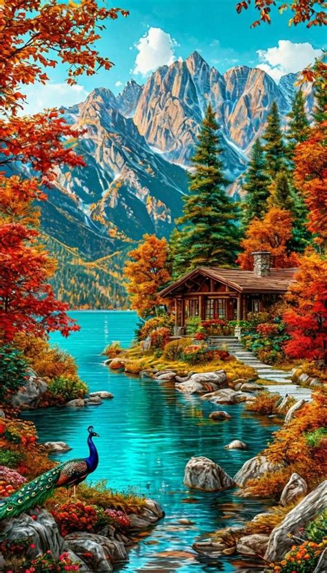 Пин от пользователя Imagination на доске Nature Осенний пейзаж Пейзажи Живописные пейзажи