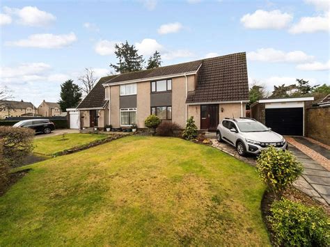 2 Bed Semi Detached House For Sale In Braehead Way Leslie Glenrothes