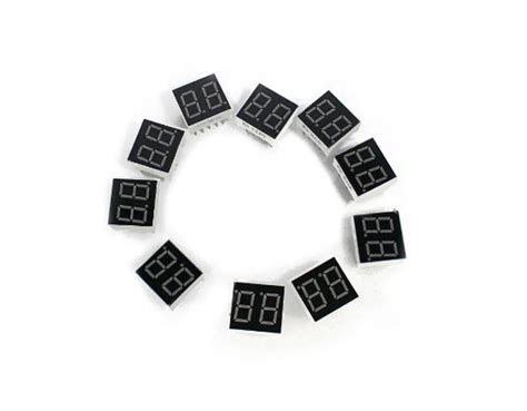 Display 7 Segmentos Anodo Comun 2 Digitos Rojo Ecetronics Mid