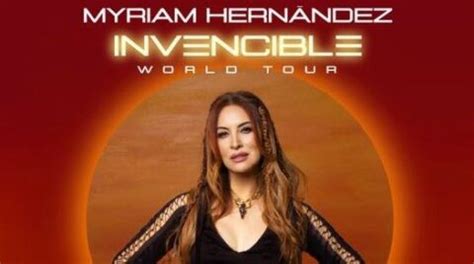 Myriam Hernandez Invencible Tour MUSICARTES